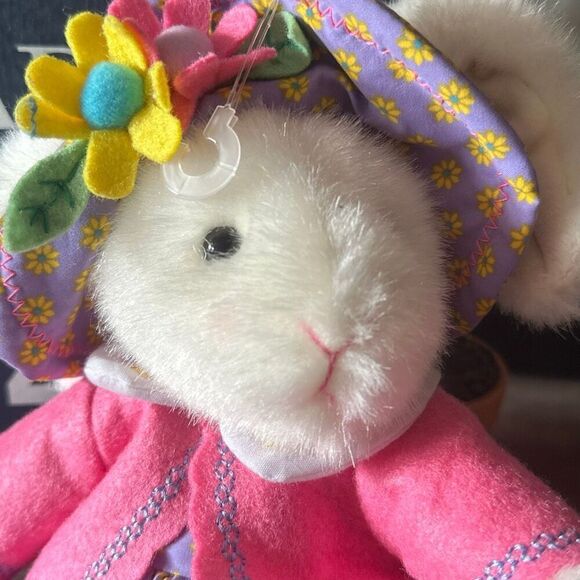 Russ | Toys | Vintageruss Springtime Moments Bunny In Dress Plush 1 ...